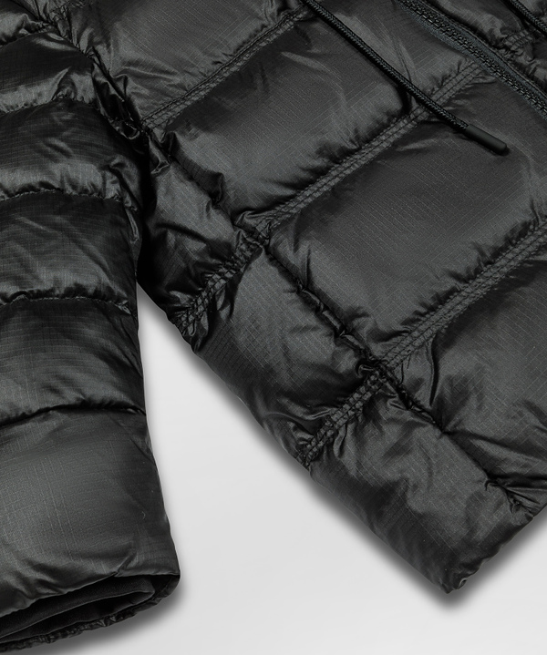 Shiny Ripstop Bomber Jacket, color Black | Peuterey