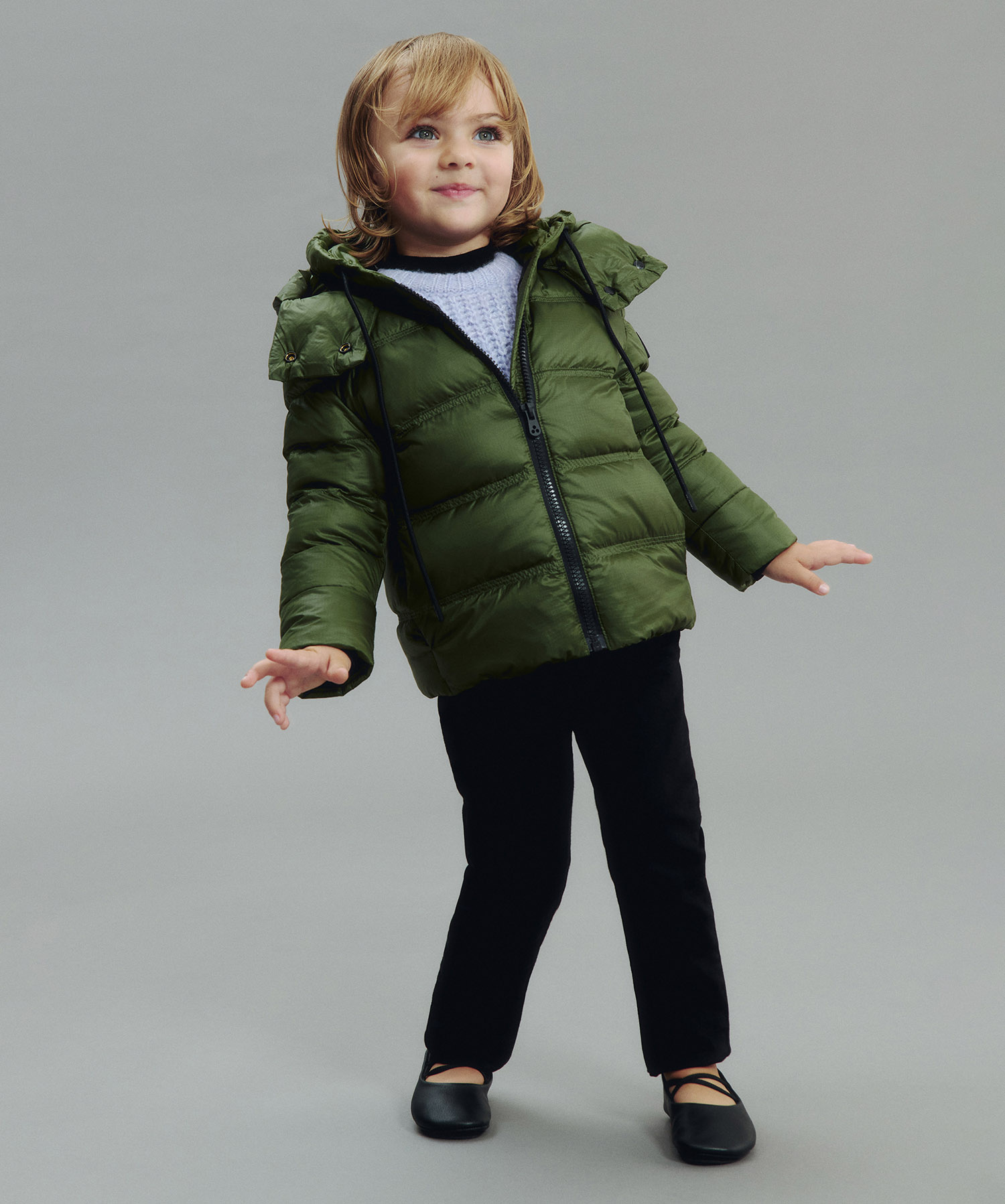 Shiny Ripstop Bomber Jacket, color Cypress Green | Peuterey