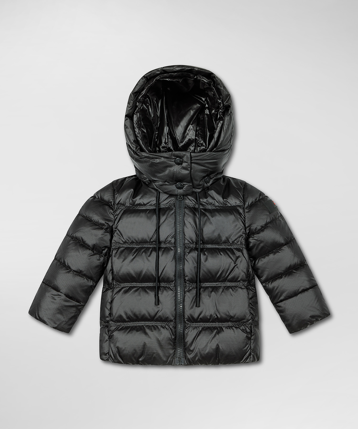 Shiny Ripstop Bomber Jacket, color Black | Peuterey